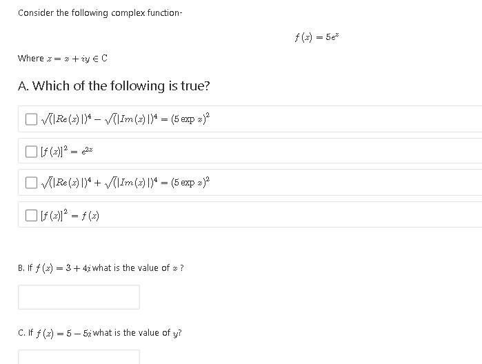 Solved Let f (2)be the principal branch of 2 (Remember that | Chegg.com