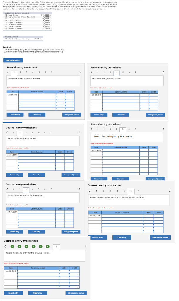 Solved Consumer Research Associates, owned by Gloria | Chegg.com