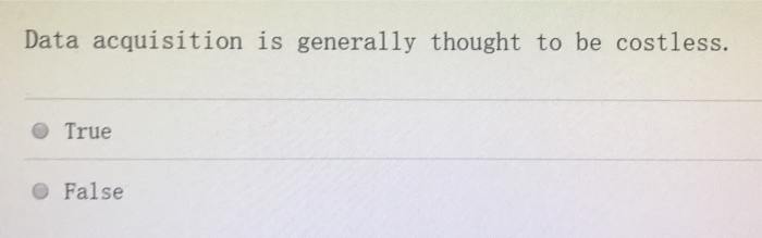 Solved Quantitative data can be numeric or non-numeric. O | Chegg.com