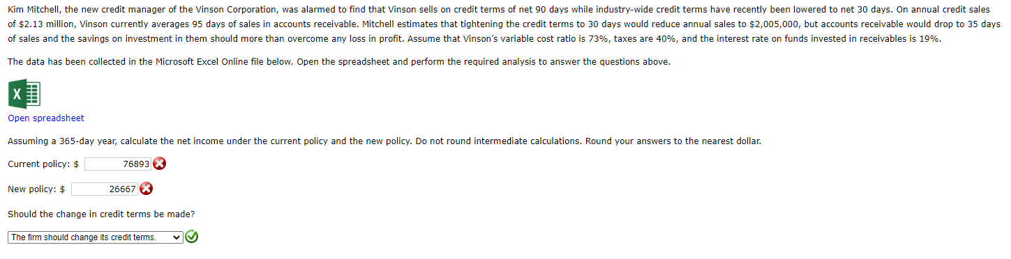 The data has been collected in the Microsoft Excel | Chegg.com