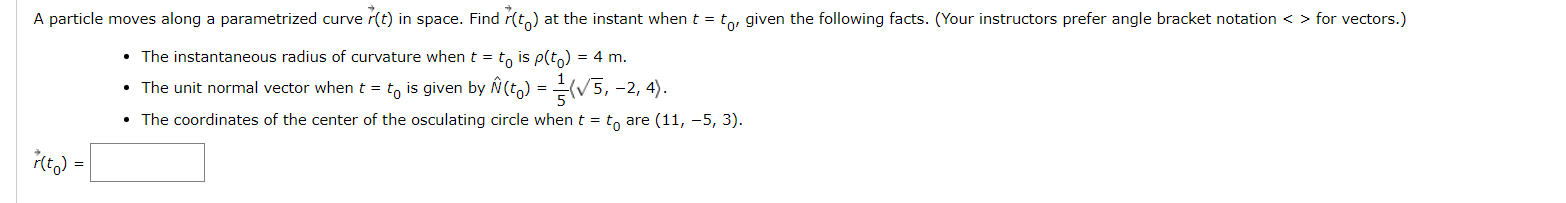 Solved A particle moves along a parametrized curve (t) in | Chegg.com