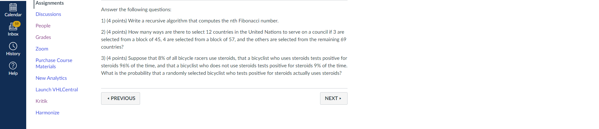 Solved Answer The Following Questions4 ﻿points ﻿write A 3872