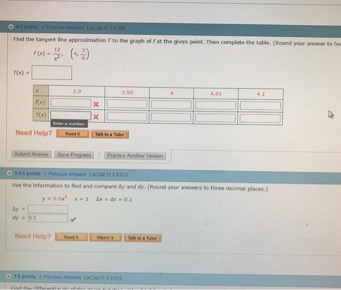 Solved Find the tangent line approximation T to the graph of | Chegg.com
