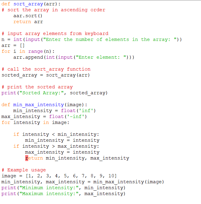 Solved This is code that I'm using for a project, and I | Chegg.com
