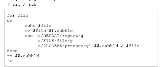 Solved This is the "sub" script that is mentioned" This is | Chegg.com