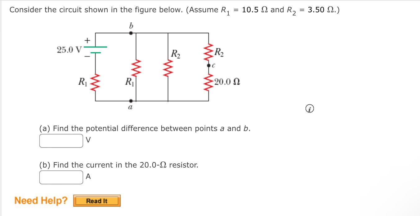 Solved Consider the circuit shown in the figure below. | Chegg.com