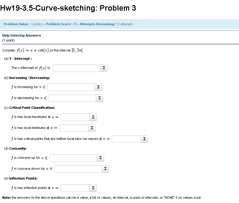 Solved Hw19-3.5-Curve-sketching: Problem 3 Problem Value: 1 | Chegg.com Solved Hw19-3.5-Curve-sketching: Problem 3 Problem Value: 1 | Chegg.com