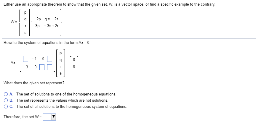 Solved Either use an appropriate theorem to show that the | Chegg.com