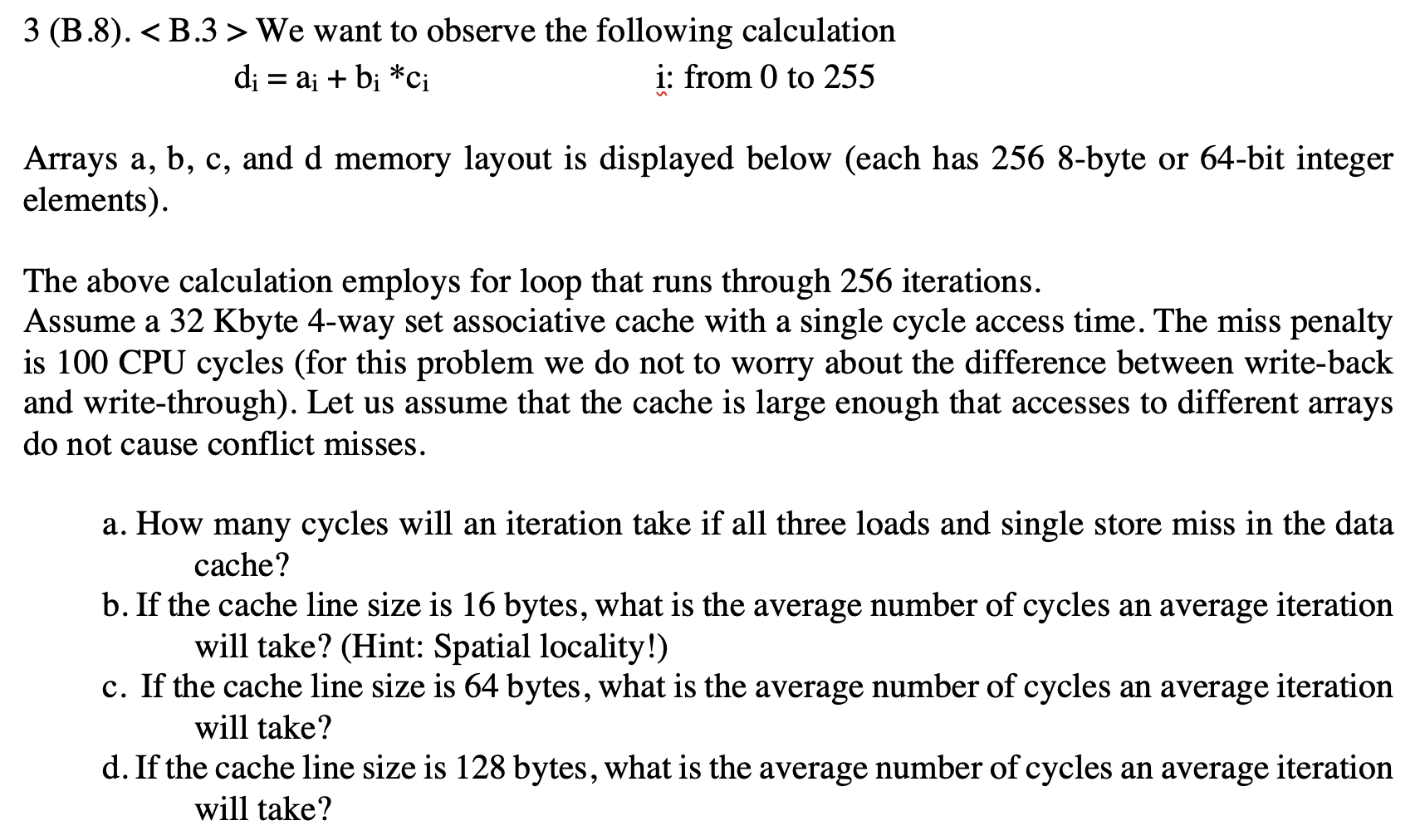 Solved 3 (B.8). We want to observe the following | Chegg.com