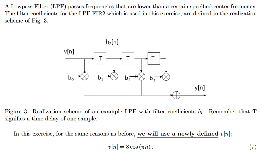 Solved A Lowpass Filter (LPF) passes frequencies that are | Chegg.com