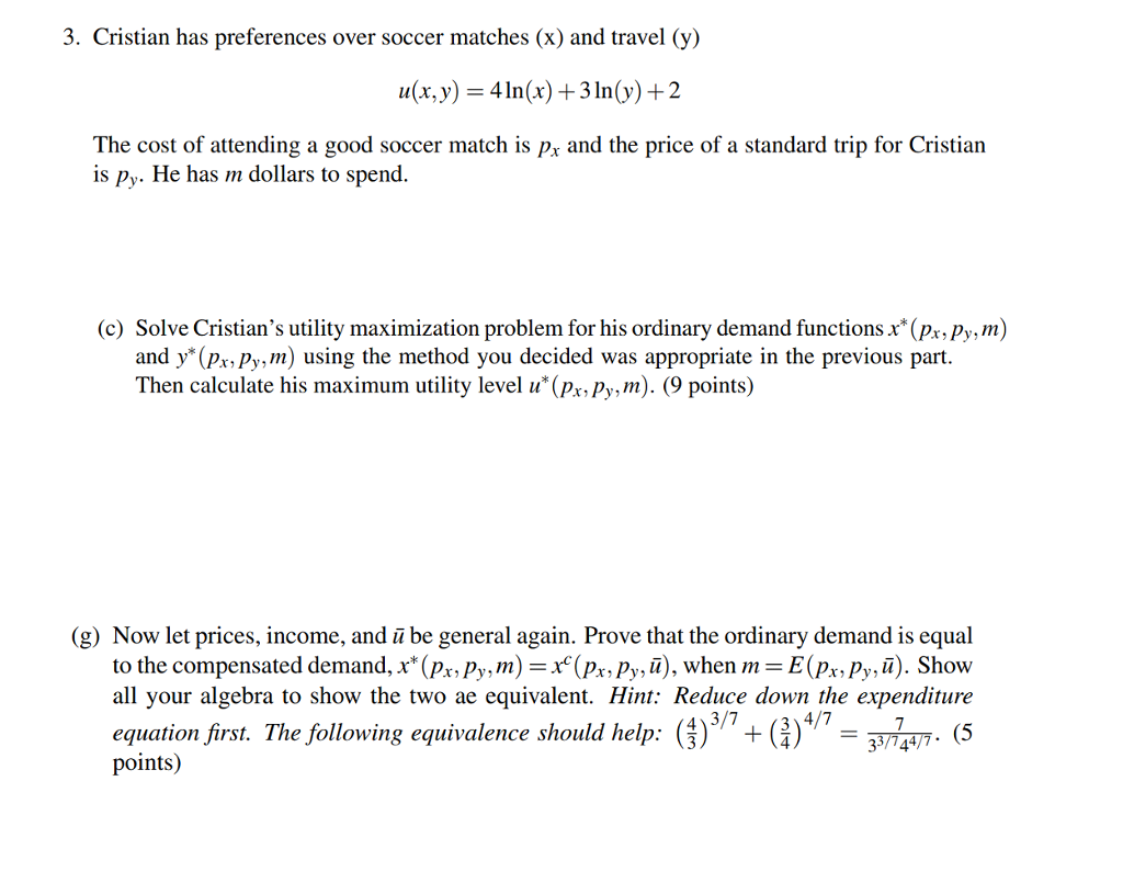 Solved Hi, I need some help with these problems. Please show | Chegg.com