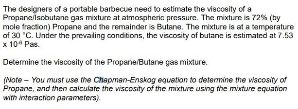 Solved The designers of a portable barbecue need to | Chegg.com