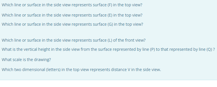 Solved Use this drawing to answer the questions below. В D | Chegg.com