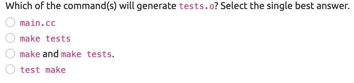 Solved 123 789 CXX_FLAGS=-std=c++20 -Iincludes -g | Chegg.com