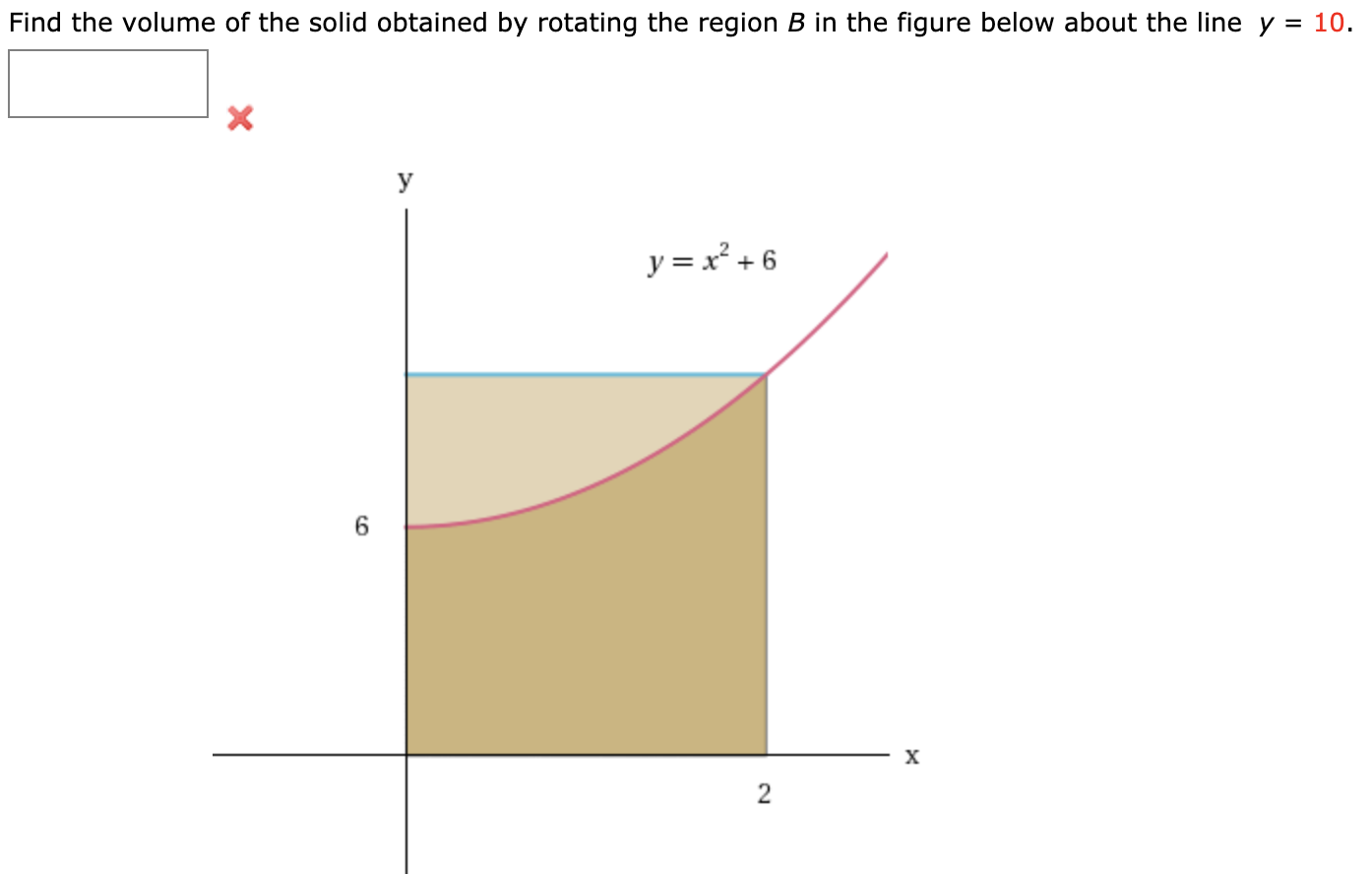 Solved Region B is the region below the curve. The darker | Chegg.com