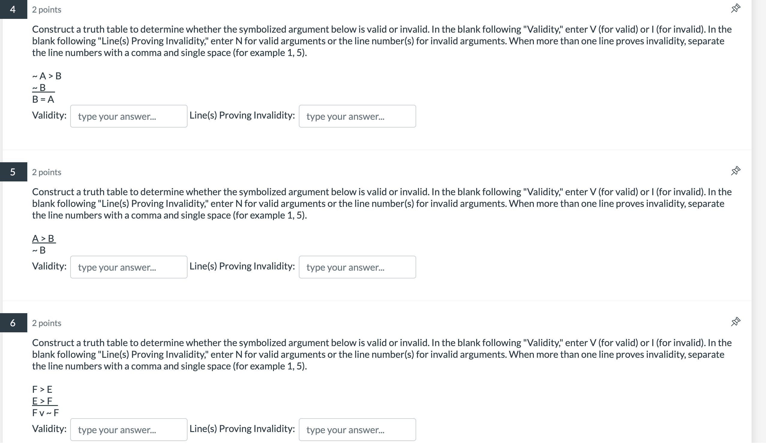Construct a truth table to determine whether the | Chegg.com