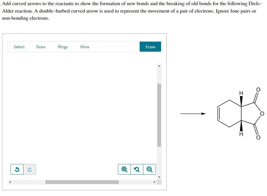 Solved Add curved arrows to the reactants to show the | Chegg.com