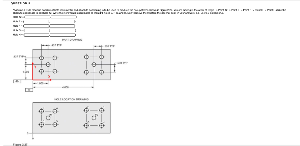 Solved QUESTION 9 "Assume a CNC machine capable of both | Chegg.com