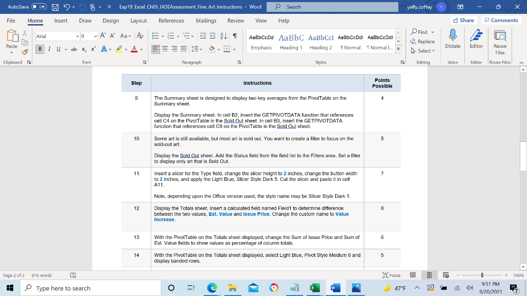 AutoSave Oh H2 OH HUB R = Exp 19 Excel Cho5 | Chegg.com