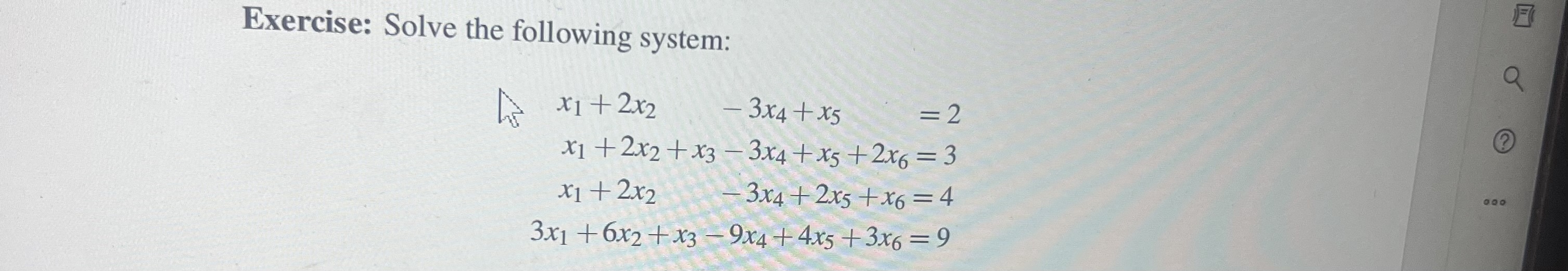 Solved Exercise: Solve the following | Chegg.com