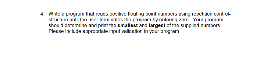 Solved 4. Using switch statement, write a program that reads | Chegg.com