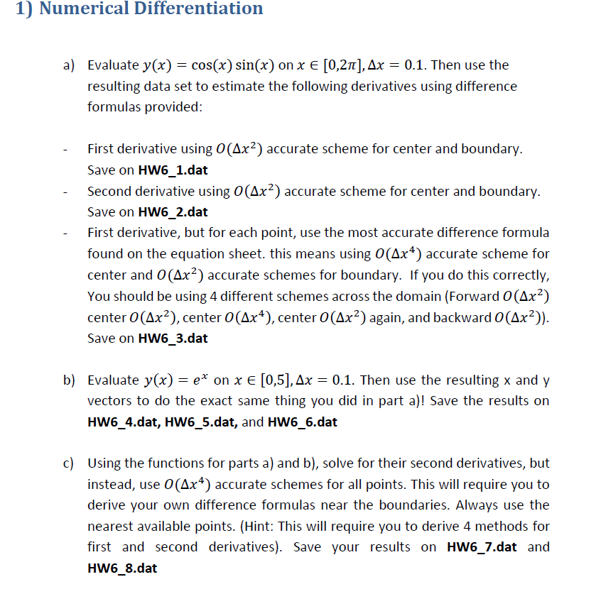 Solved Center difference schemes 0 (Ax2) Yi+1 – Yi-1 2Ax y' | Chegg.com
