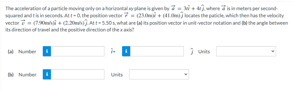 Solved The acceleration of a particle moving only on a | Chegg.com