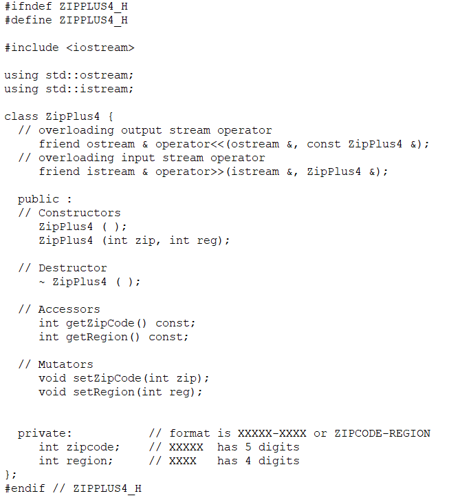 Solved Why are the operator functions declared as | Chegg.com