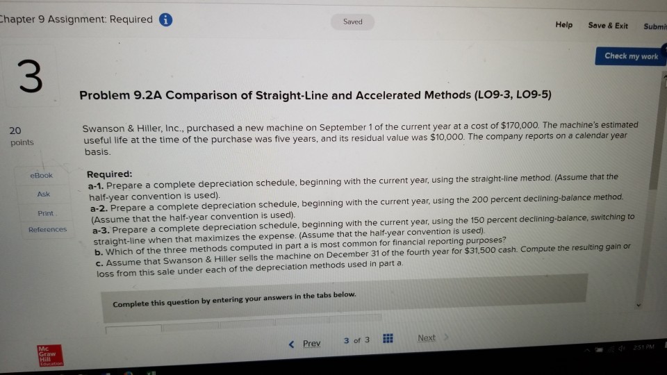 Solved hapter 9 Assignment: Required Saved Help Save& | Chegg.com Solved hapter 9 Assignment: Required Saved Help Save& | Chegg.com