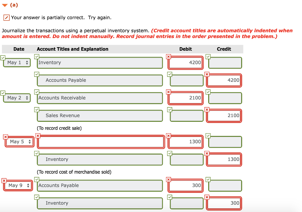 Solved Problem 5-02A a-c (Part Level Submission) (Video) | Chegg.com