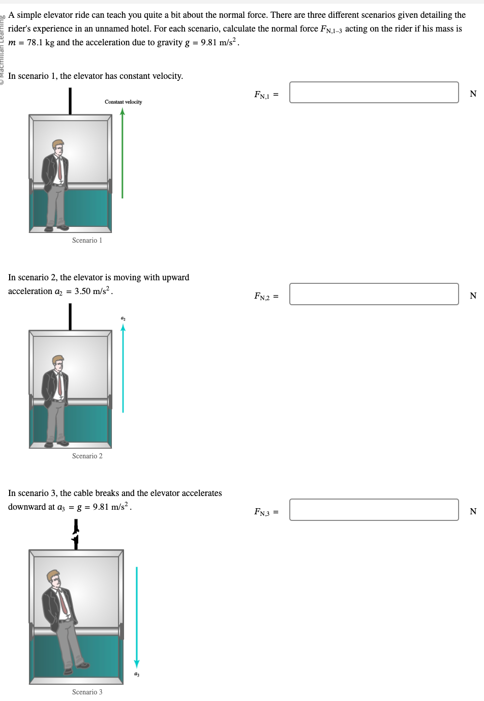 Solved A simple elevator ride can teach you quite a bit | Chegg.com