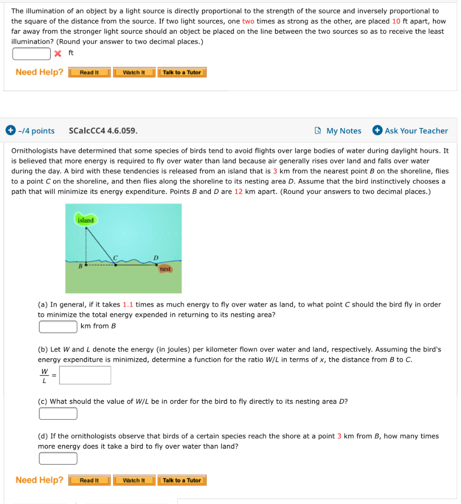 Solved The illumination of an object by a light source is | Chegg.com