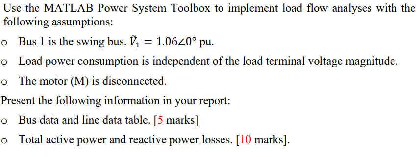 The single line diagram of a particular power system | Chegg.com