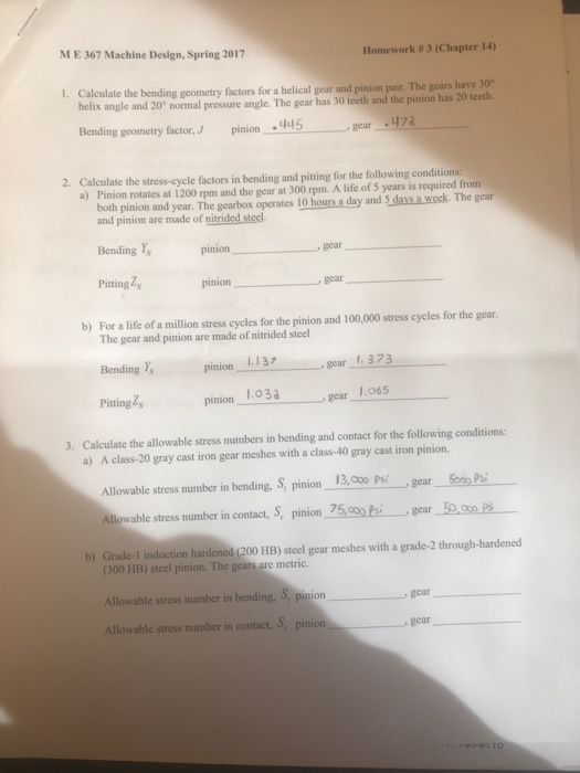 Solved Calculate the bonding geometry factors for a helical | Chegg.com