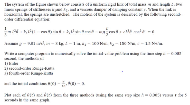 Solved Can someone help me with the MATLAB code for just | Chegg.com