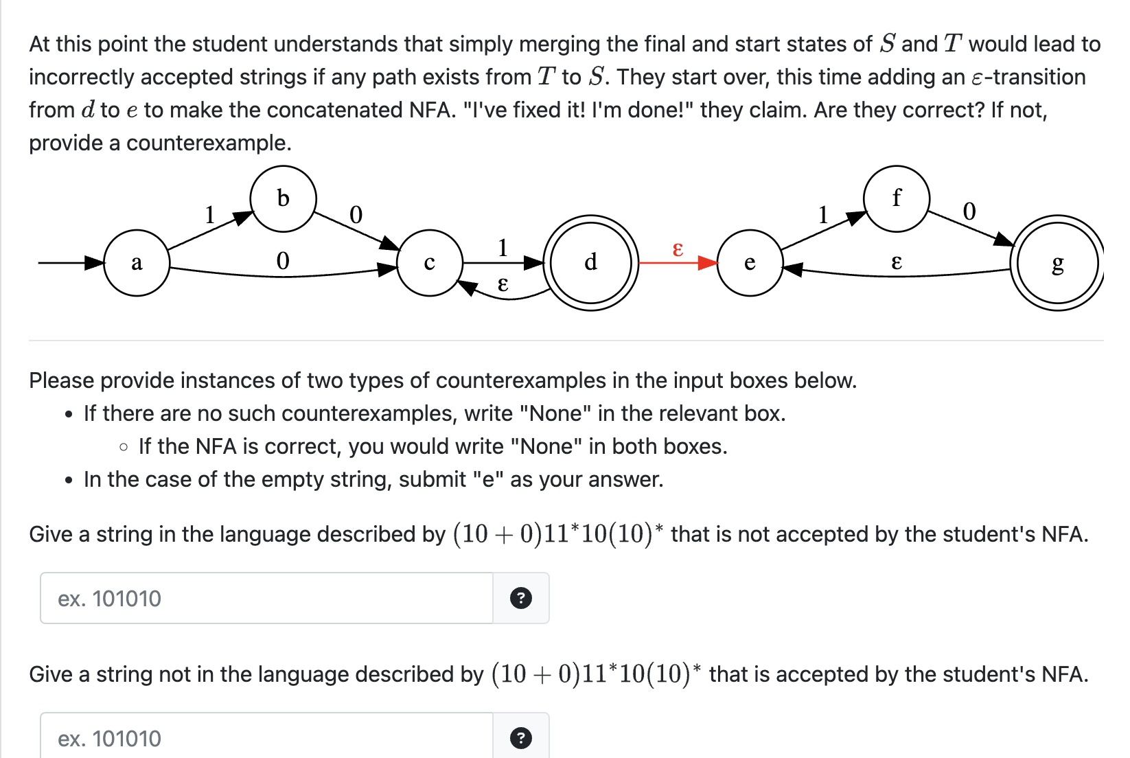 Solved At this point the student understands that simply | Chegg.com