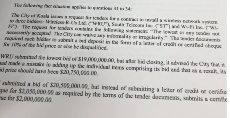 Solved The following fact situation applies to questions 31 | Chegg.com