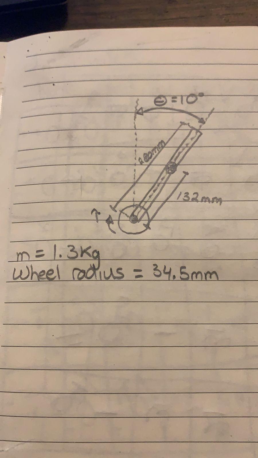 Solved Can you help me find the Torque needed to balance a | Chegg.com
