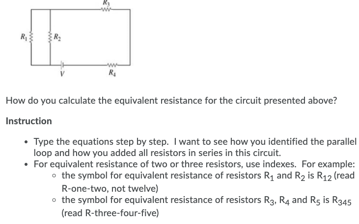 Solved R3 R2 R4 How do you calculate the equivalent | Chegg.com