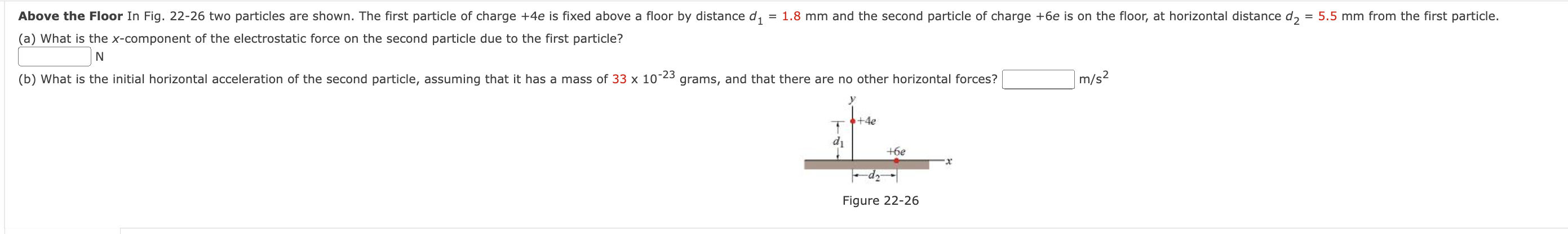 Solved (a) What is the x-component of the electrostatic | Chegg.com