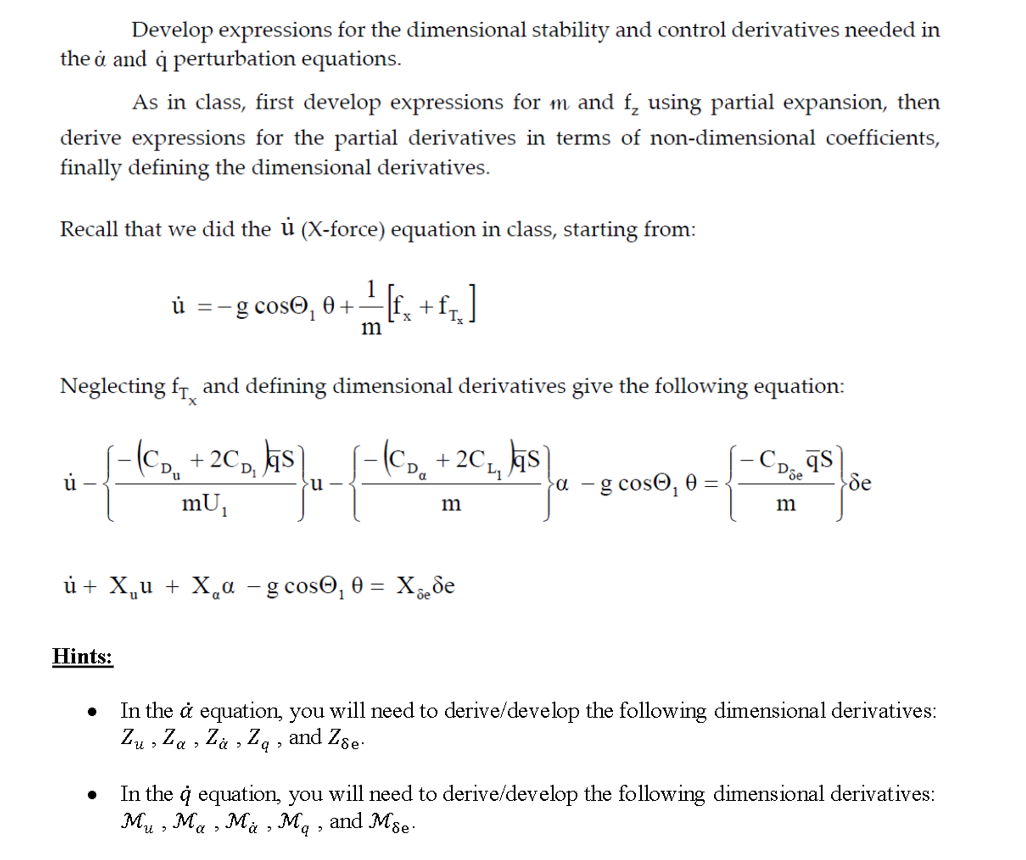 Solved Develop expressions for the dimensional stability and | Chegg.com