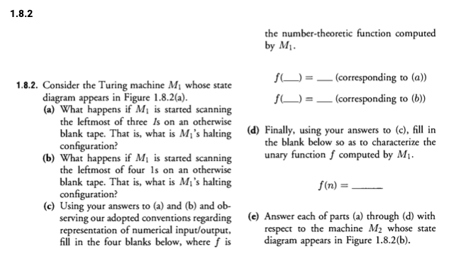 Solved 1 8 2 The Number Theoretic Function Computed By M