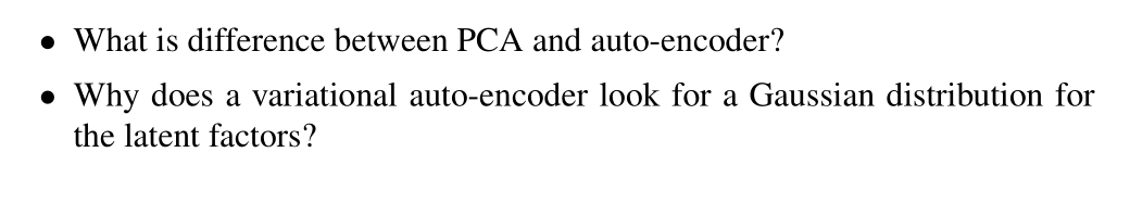 Solved • What is difference between PCA and auto-encoder? • | Chegg.com