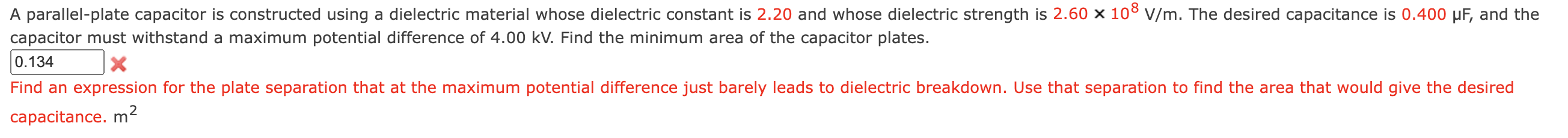Solved capacitor must withstand a maximum potential | Chegg.com