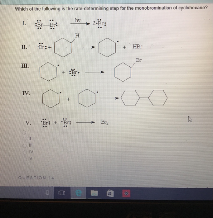 Solved Which of the following is the rate-determining step | Chegg.com