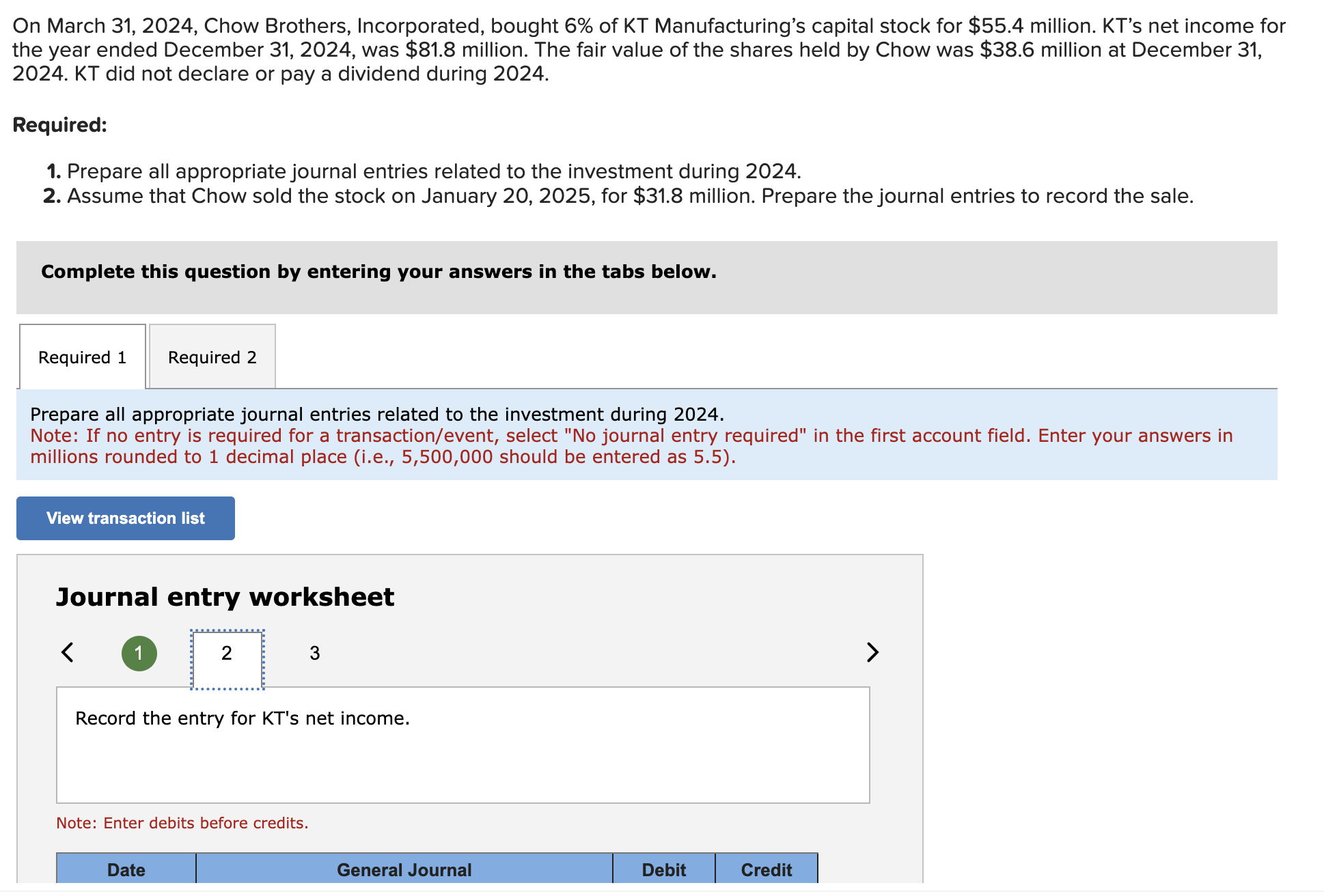 Solved On March 31, 2024, Chow Brothers, Incorporated, | Chegg.com