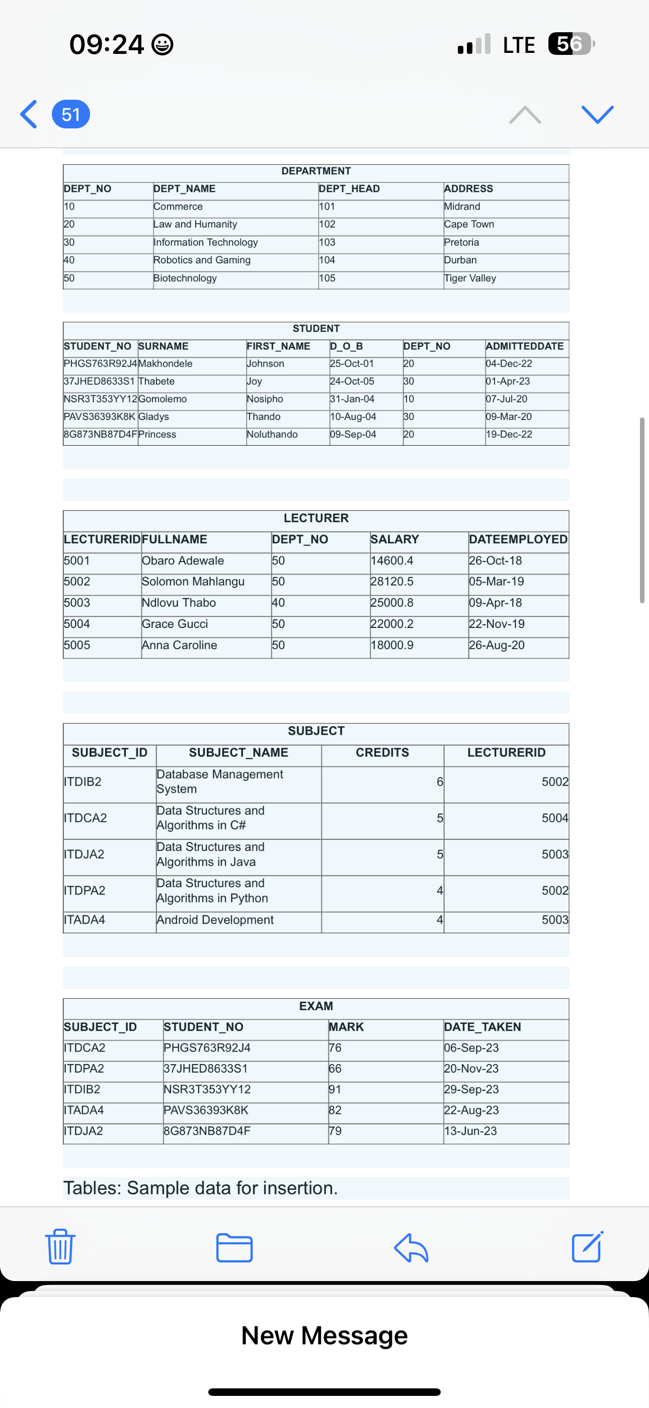 The 4 ﻿numbers in each table indicate the average | Chegg.com