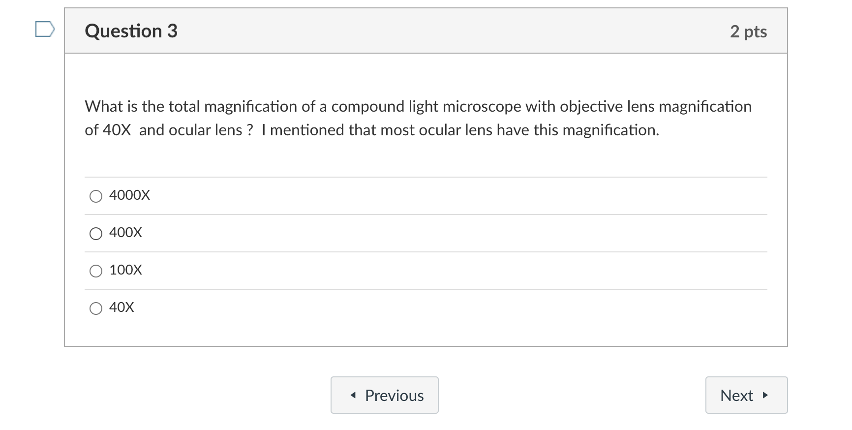 Solved What is the total magnification of a compound light | Chegg.com