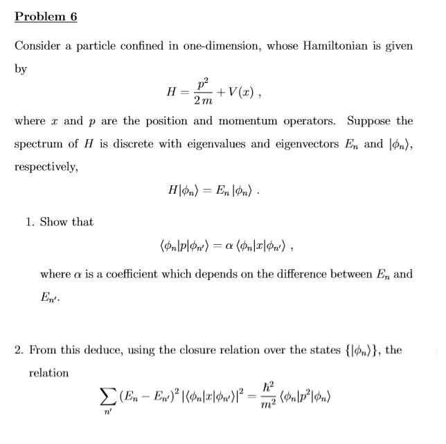 Solved Problem 5 In a two-dimensional vector space, consider | Chegg.com