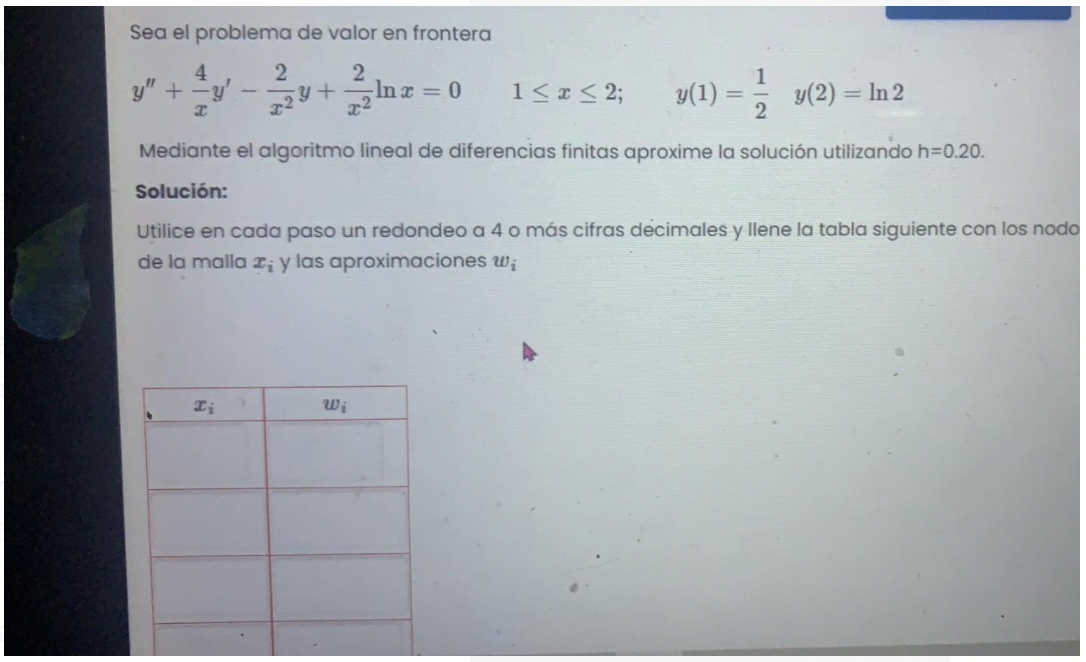 Solved Border Value Problem Using The Linear Finite 7011